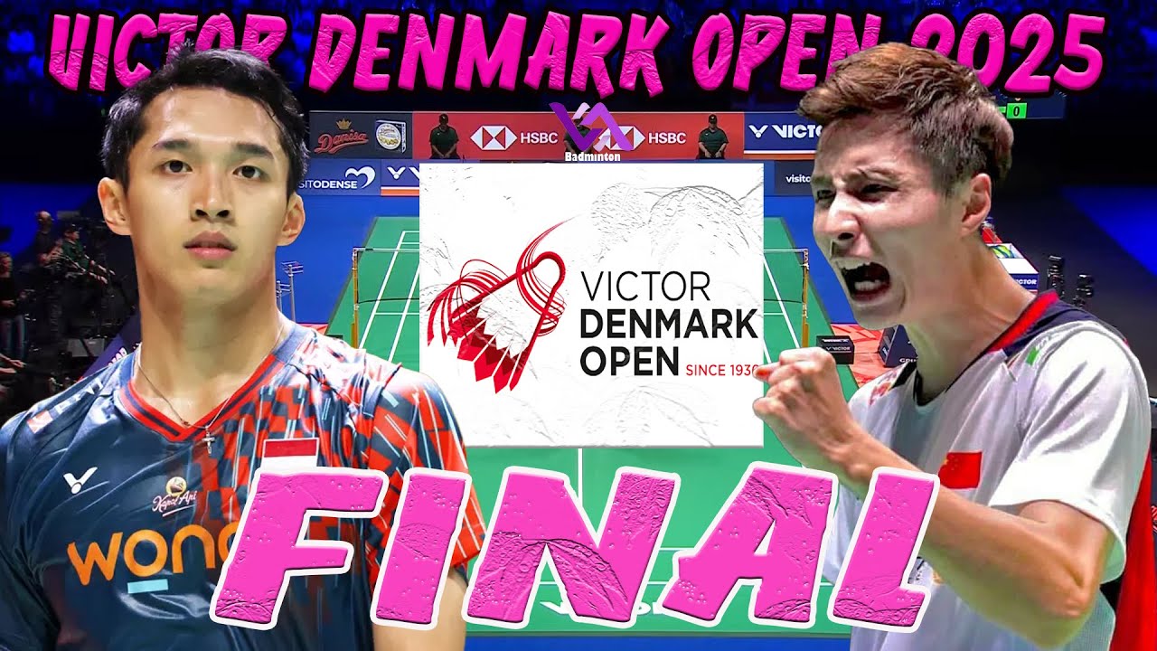 FINAL VICTOR Denmark Open 2025 Live Stream Badminton - YouTube