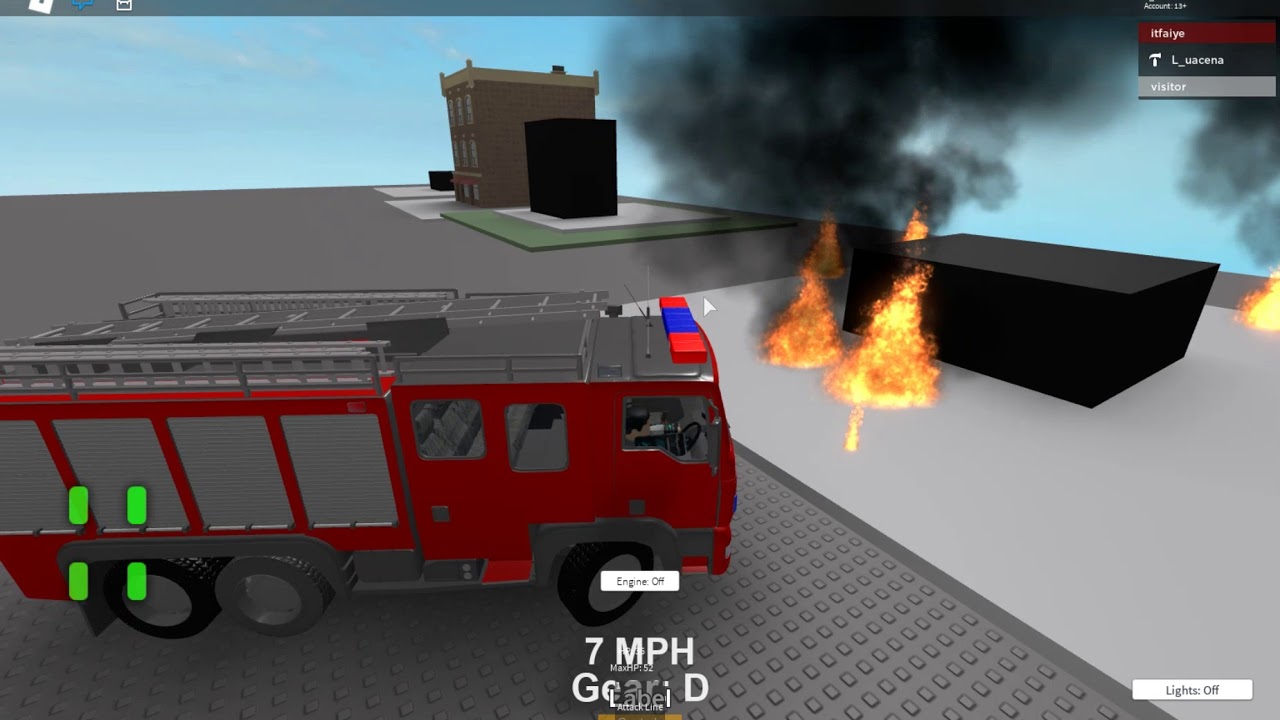 Roblox Fire System Test - YouTube