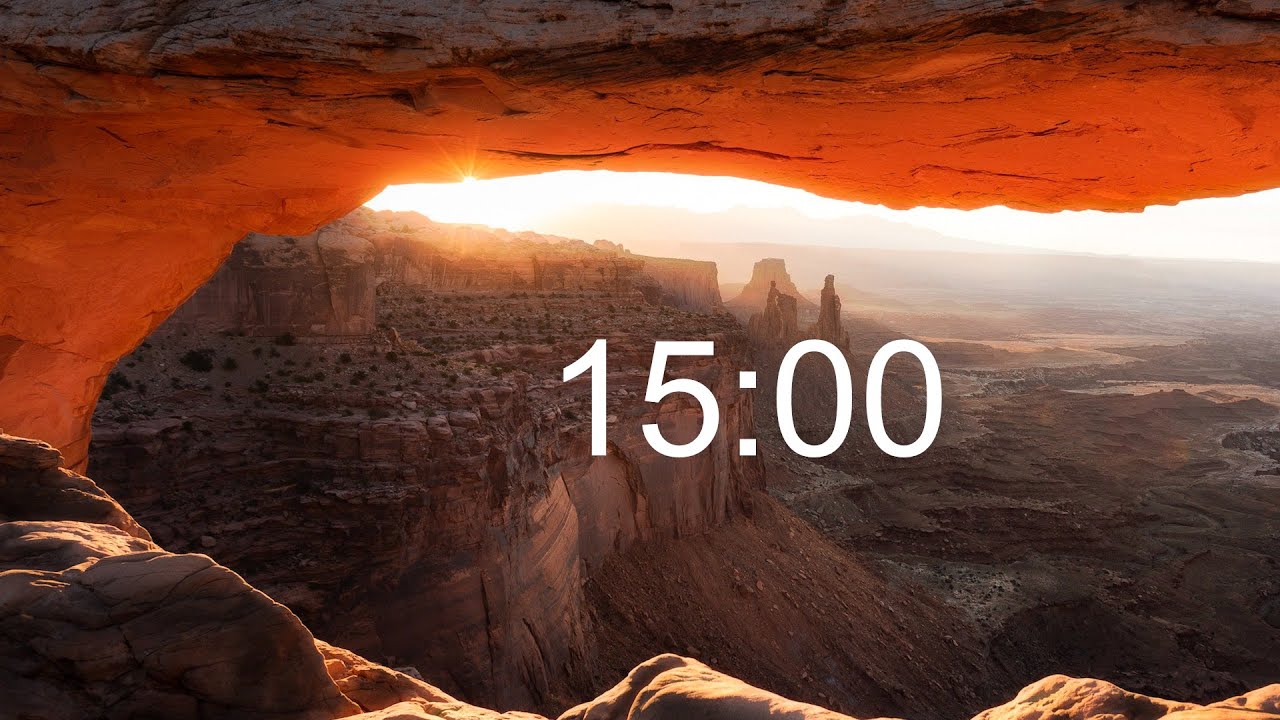 15 Minute Timer with Calm Music - YouTube