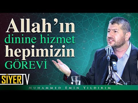 Allah'ın Dinine Hizmet Hocaların Değil Hepimizin Görevi | Muhammed Emin Yıldırım
