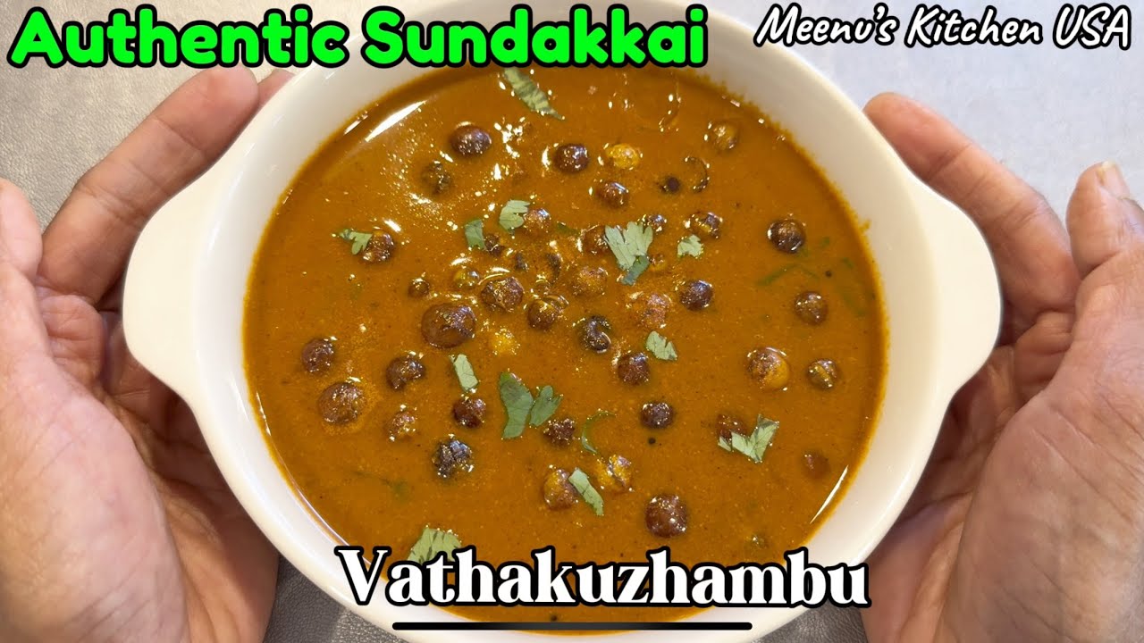 "Authentic South Indian Vatha Kuzhambu" - YouTube