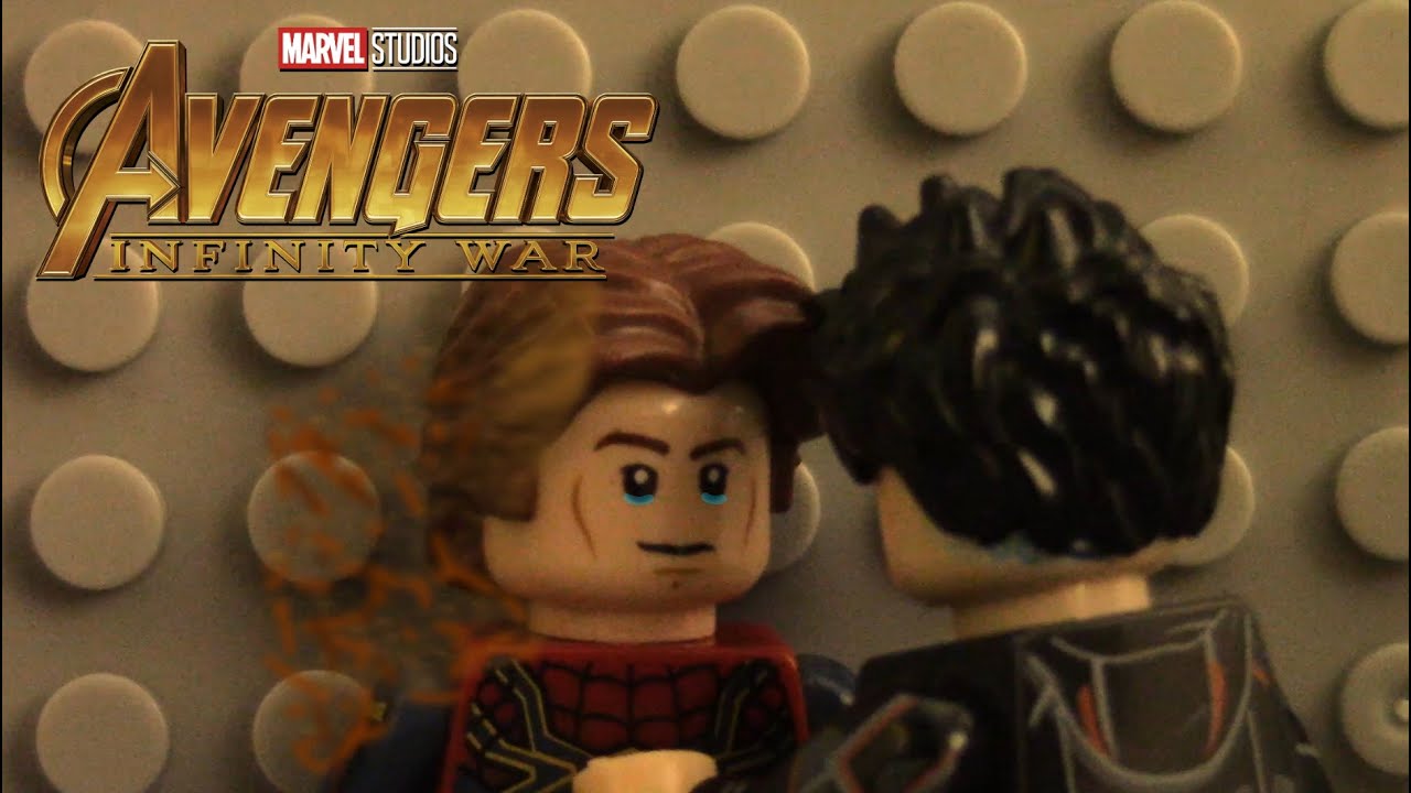 LEGO Avengers: Infinity War - Spider-Man Snap Scene - YouTube