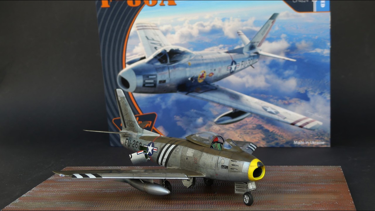 North American F-86A Sabre 1/48 (ClearProp!) Korean war Operation ...