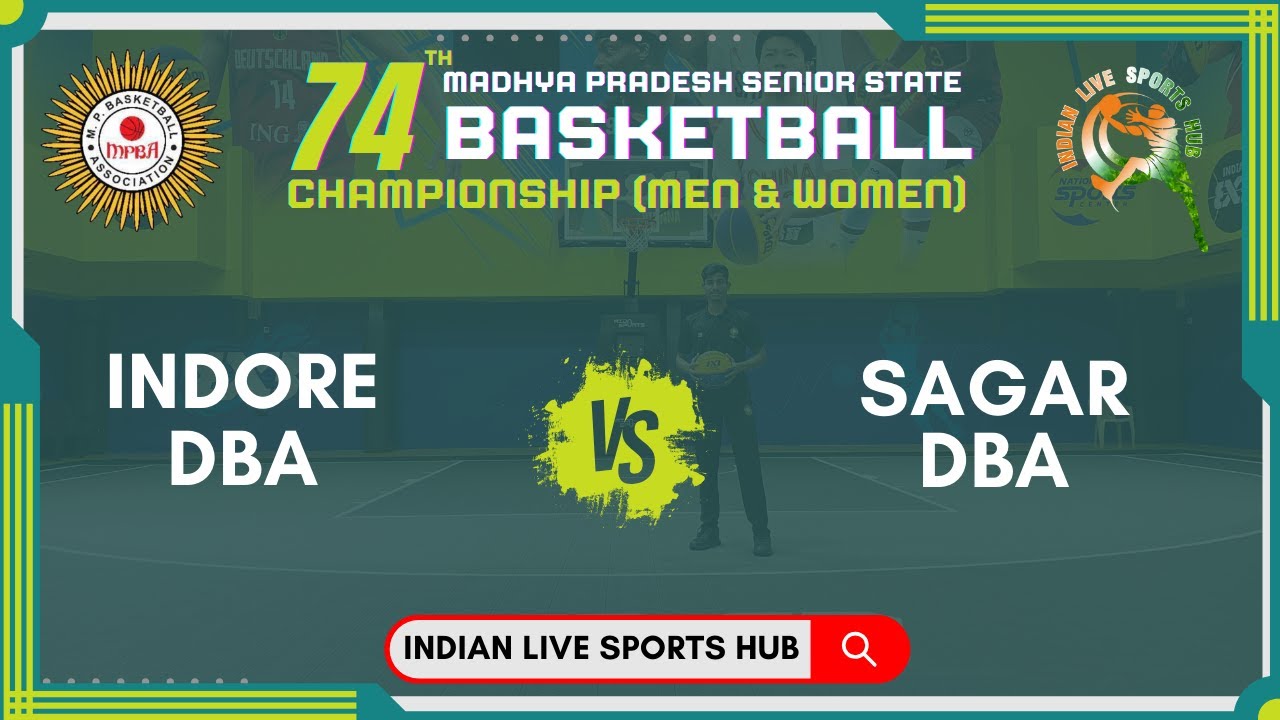 LIVE 🔴 || INDORE DBA VS SAGAR DBA || 74TH MADHYA PRADESH SENIOR STATE ...