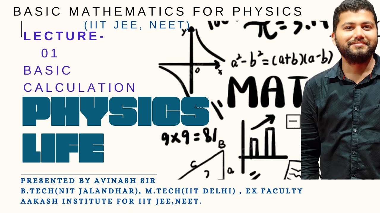 BASIC CALCULATIONS FOR PHYSICS 🔥 | JEE/NEET, 10+2 | AVINASH SIR ...