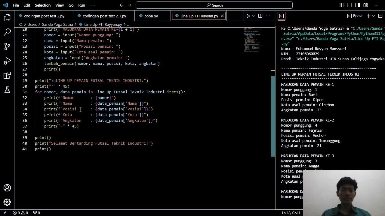 TUGAS | Praktikum Pemrograman Komputer Modul 2 Membuat Data Dictionary - YouTube