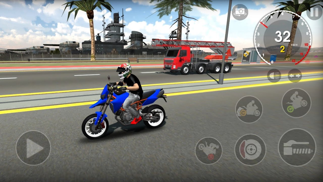Xtreme bikes simulator 3D motor bike driving FHD Amazing stunts bikes ...