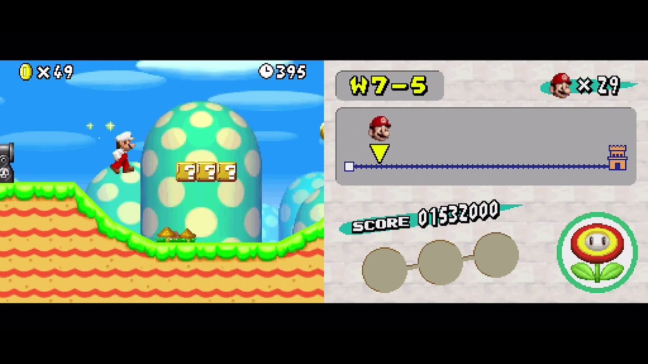 New Super Mario Bros Part 7 World 7 walkthrough( Secret exits🤫) - YouTube