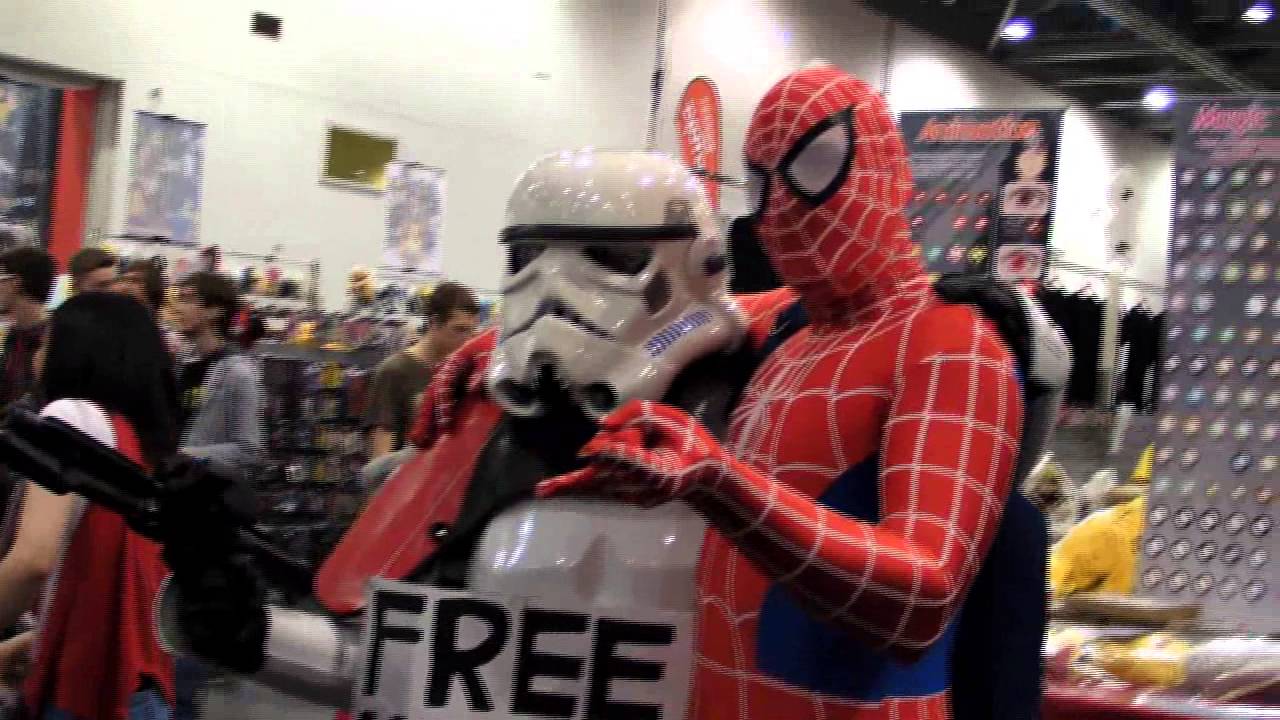 Free Hugs Stormtrooper Returns - MCM Expo May 2013 - YouTube