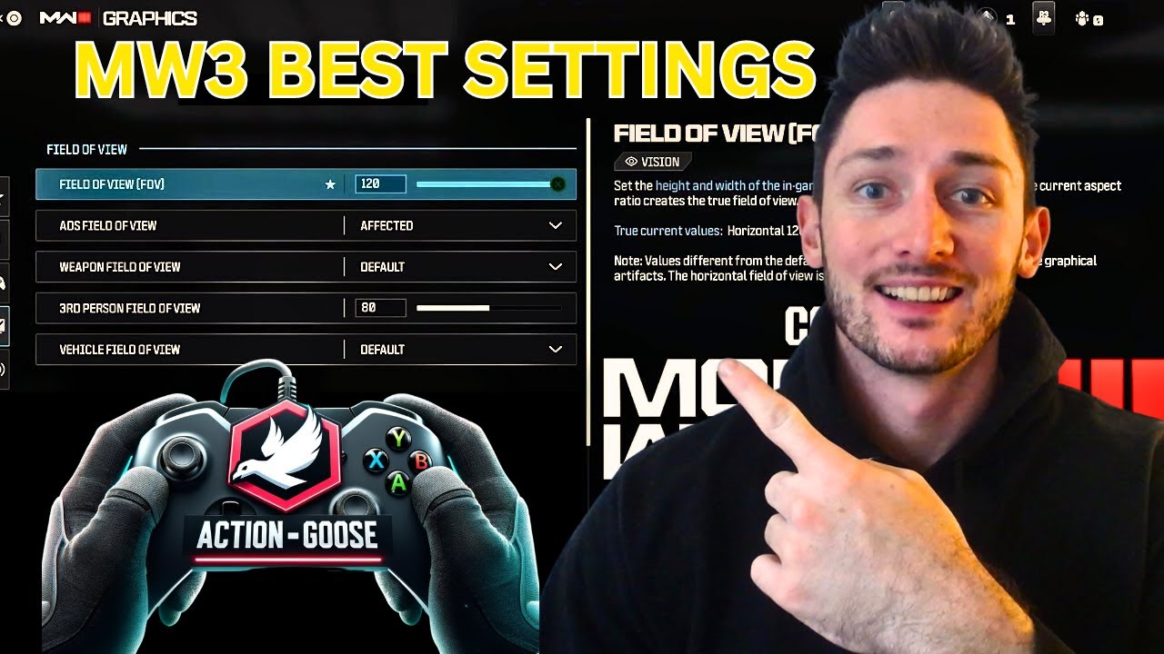 Best Modern Warfare 3 Console Settings Controller MW3 (PS4/PS5/XBOX ...
