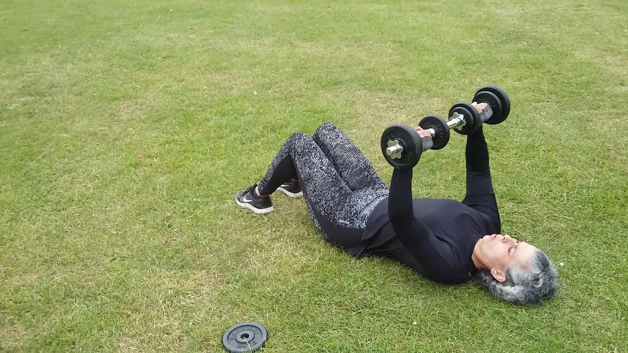Chest Press Prone - YouTube