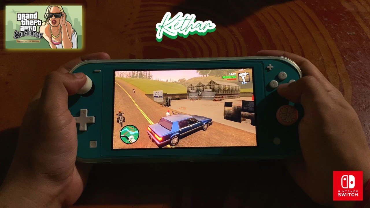 GTA: San Andreas Trilogy | Nintendo Switch Lite Gameplay PART22 - YouTube
