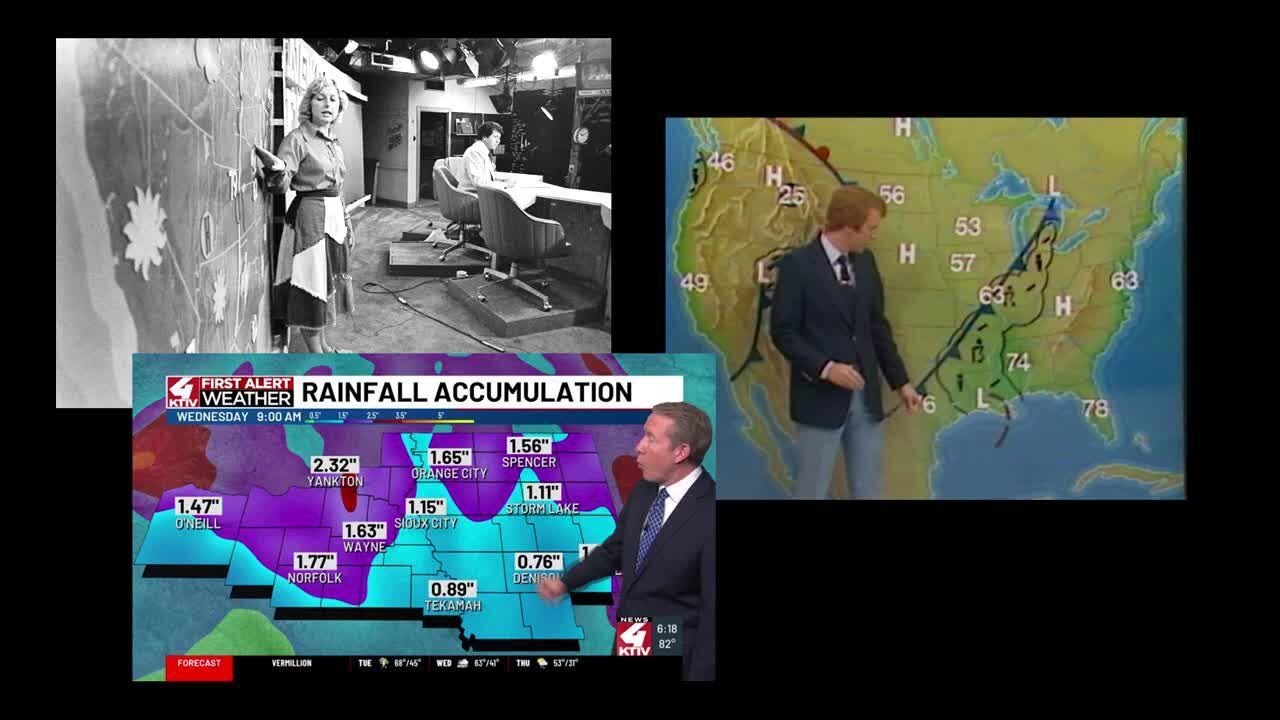 A look at KTIV’s weather forecast technology throughout our 70-year ...