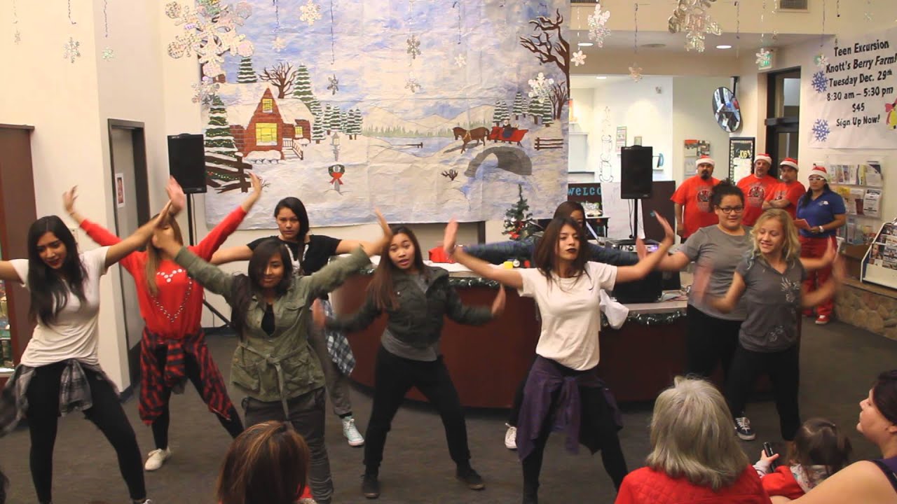 Duarte Teen Center Winter Holiday Festival 2015 - YouTube