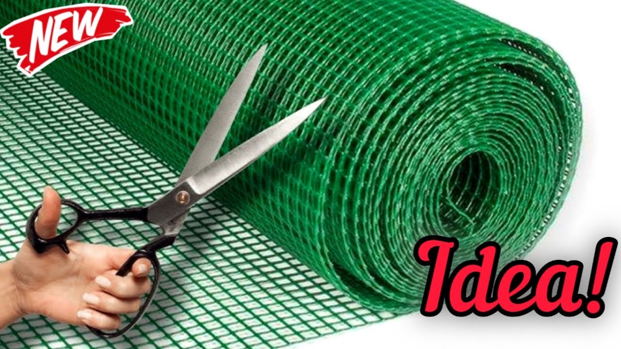 Brilliant idea! Look What I Did With Garden Wire Mesh Fence! Crafts ...