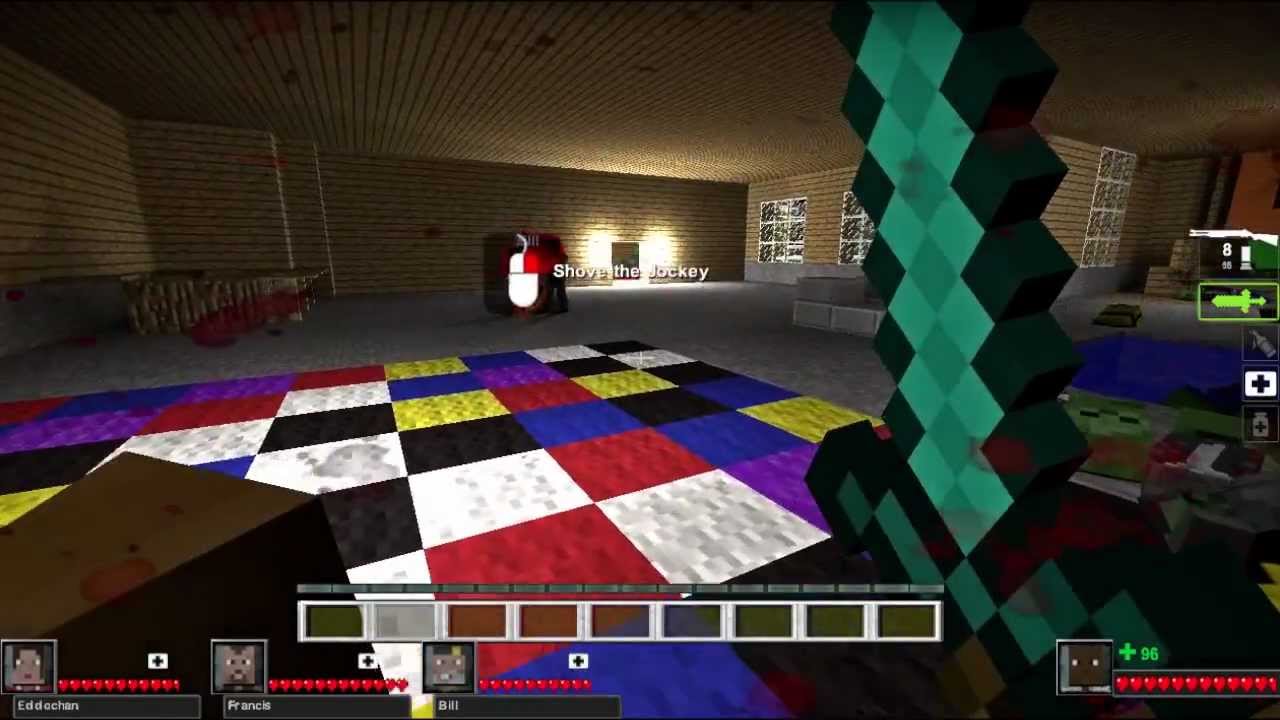 MINECRAFT DEATHCRAFT - L4D2 Minecraft MOD - YouTube