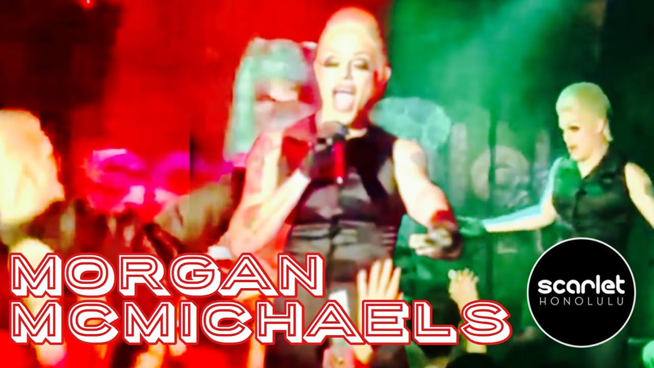 Drag Queen Superstar Morgan McMichaels Performing P!nk at Scarlet ...