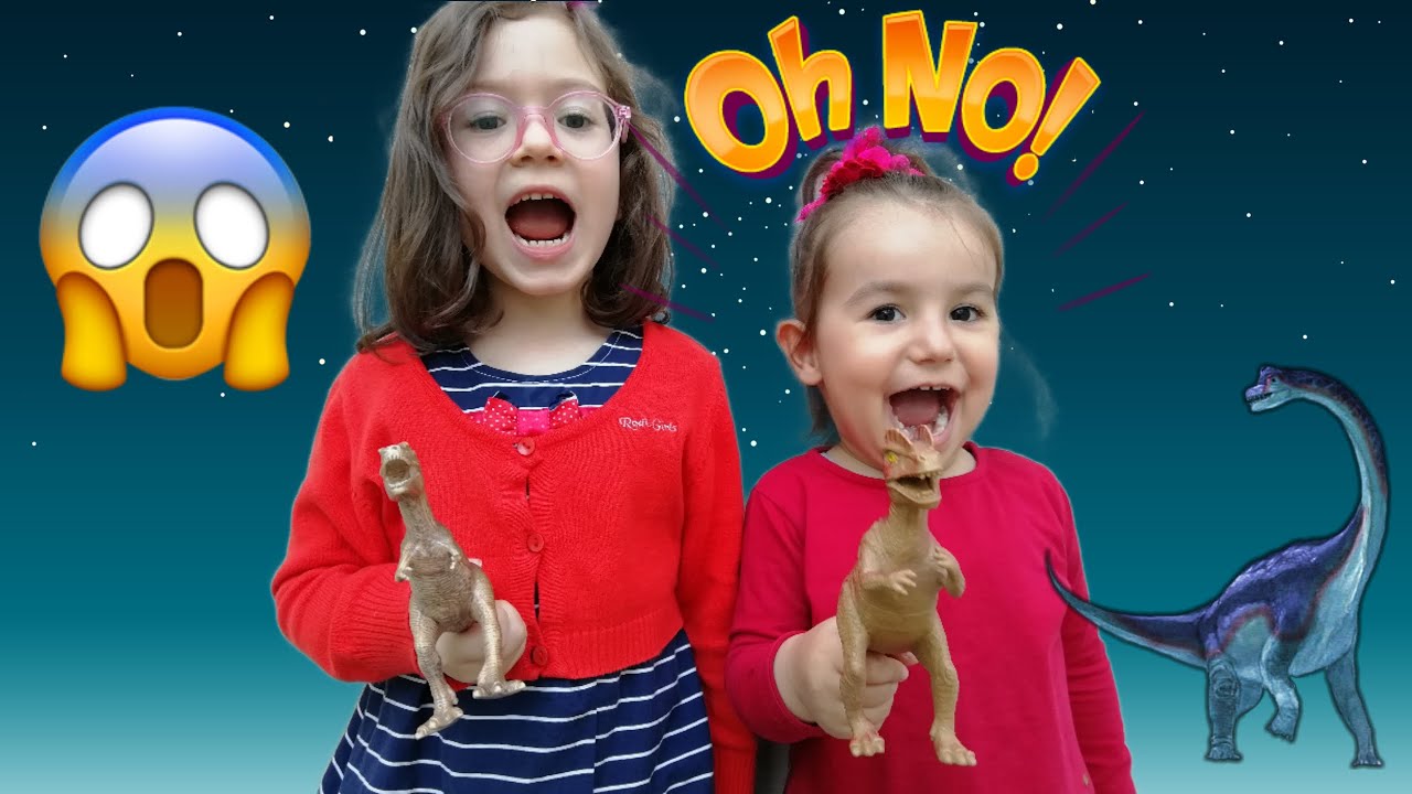 Eve Dinazor Girdi. Elif ve Kuzenleri Çok Korktu - ELİF FUNNY KİDS ...