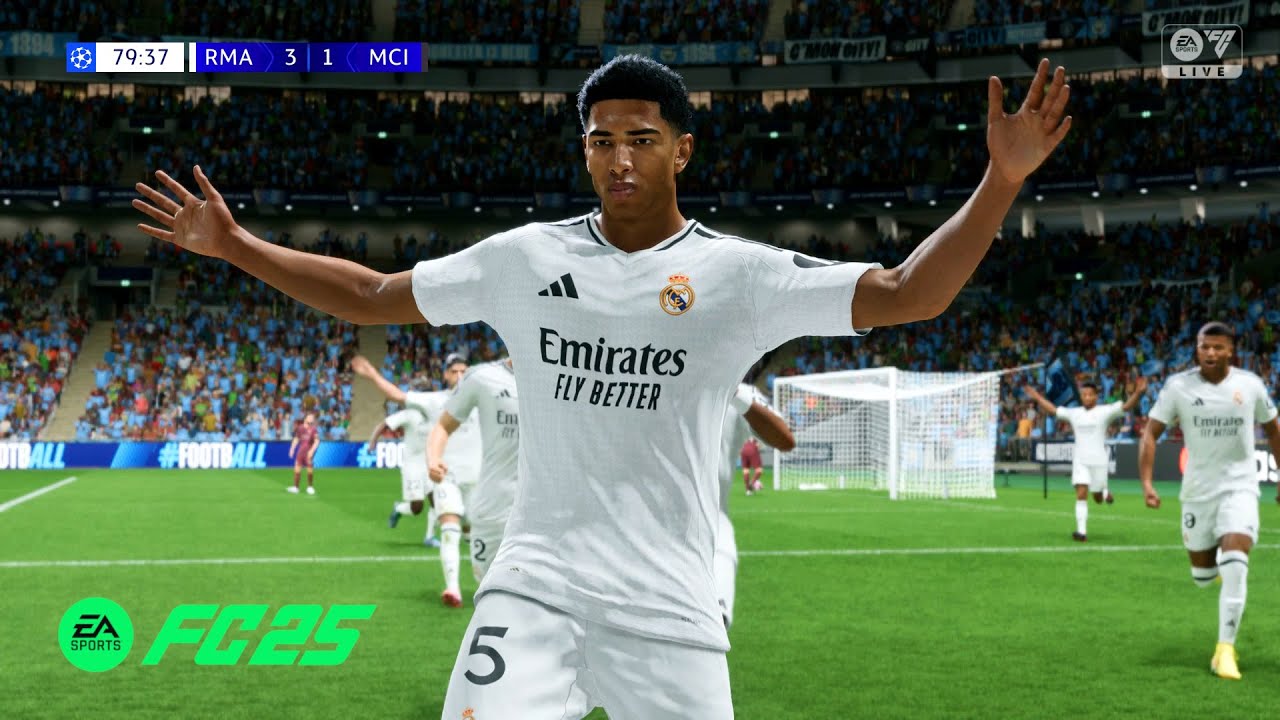 EA Sports FC 25 - Jude Bellingham GOAL + Celebration (PS5) - YouTube