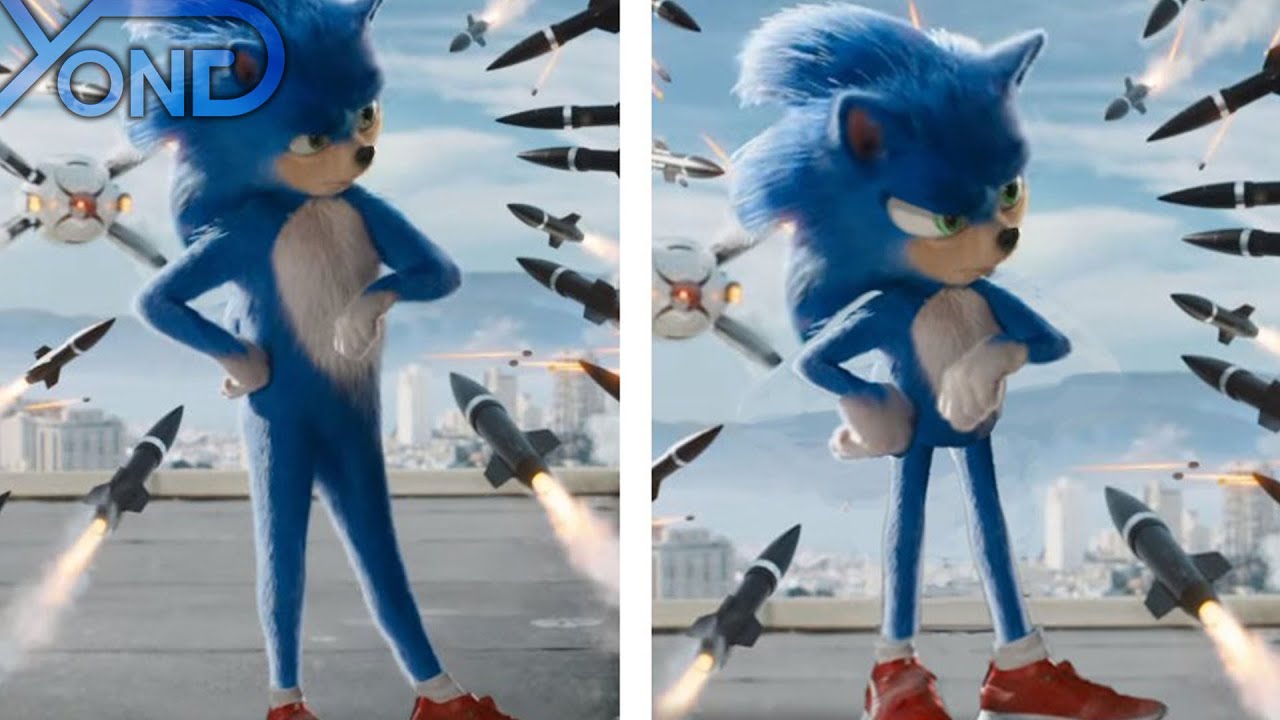 VFX Artists Detail Work Required To Tweak Sonic Movie Design - YouTube