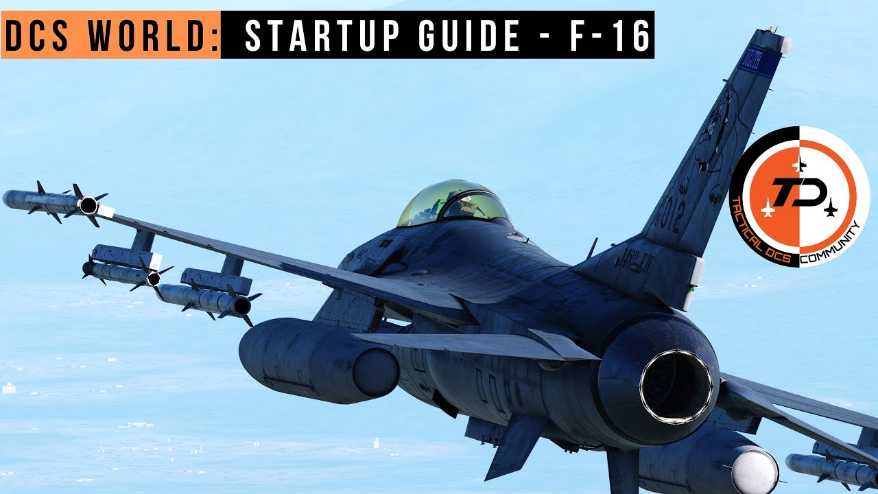 DCS WORLD | F-16 Startup Guide - YouTube