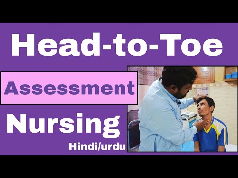 Head to Toe Assessment, Nursing. Health Assessment, nursing assessment ...