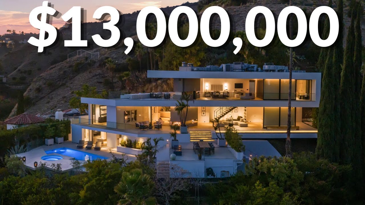Inside an Award-winning $13,000,000 Modern Mansion With INSANE VIEWS ...