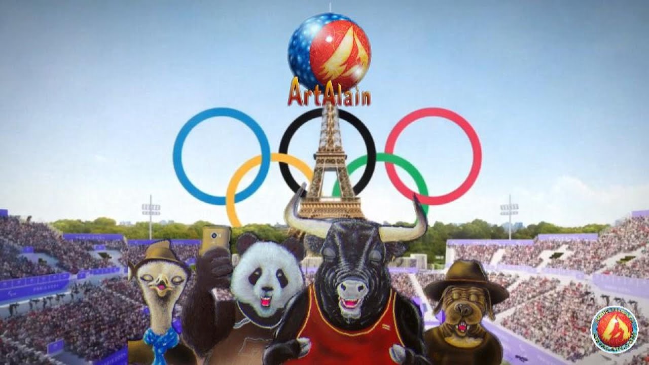 ANIMALADAS ANIMADAS OLÍMPICAS - OLYMPIC ANIMATED EVENTS - PARÍS 2024 ...