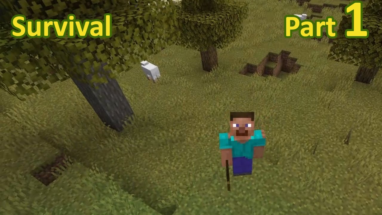 I Tried To Survive In Minecraft Survival Mode Part 1 YouTube i-tried-to-survive-in-minecraft-survival-mode-part-1-youtube