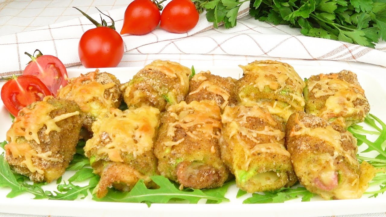 2 рецепта закуски и вы полюбите кабачки | 2 recipes of snack from ...