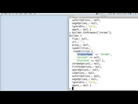 WebDriverJS Introduction (selenium-webdriver v3) - YouTube