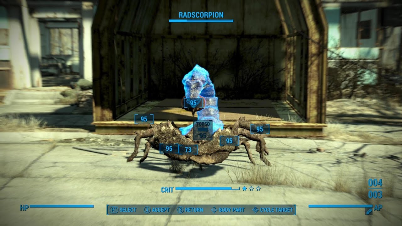 Fallout 4 | Every tamed Radscorpion caught in Radscorpion Cage. - YouTube
