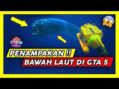 MEMBONGKAR MISTERI RAHASIA GTA 5 Monster , Bangkai , & Mayat di Dasar Laut - Easter Egg GTA V !!!