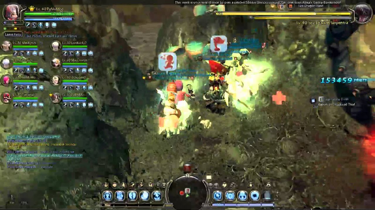 Sea Dragon Stage 7 Phase 1 lvl40cap - YouTube