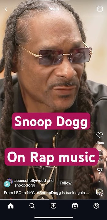 Snoop Dogg on Rap music - YouTube