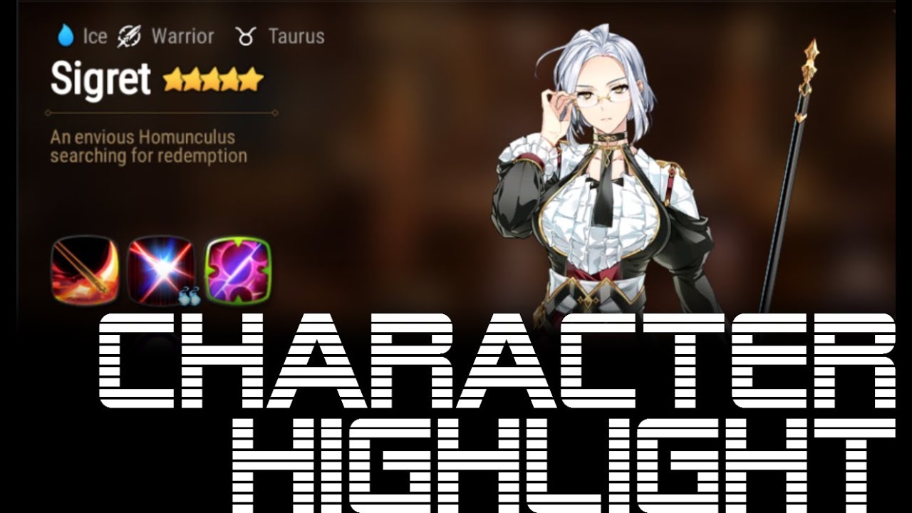 [Epic Seven] Character Highlight: Sigret - YouTube