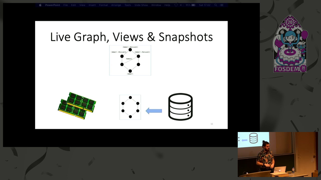 Raphtory: Streaming analysis of distributed temporal graphs - YouTube