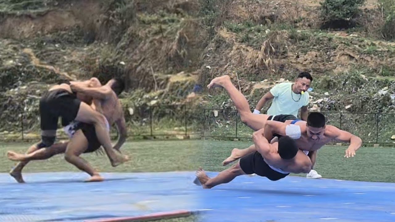 Manipur State Indigenous Open Wrestling 2025. - Day 2 - YouTube