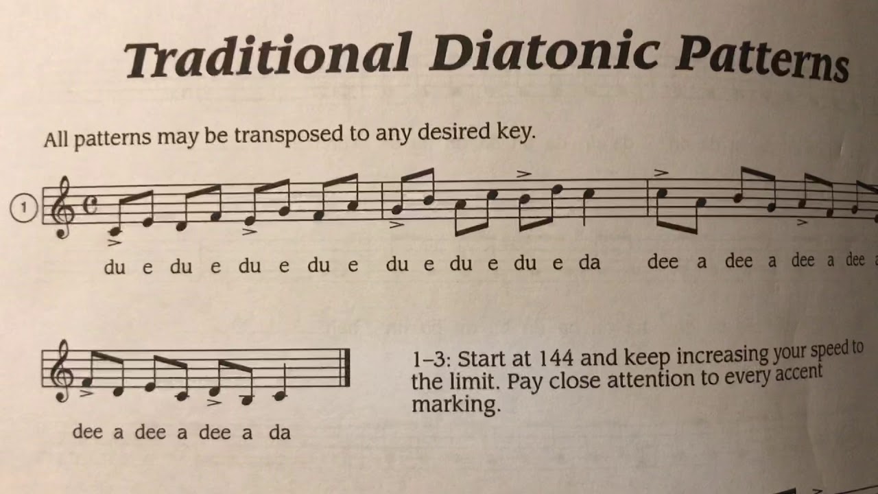 Scat #4: Traditional Diatonic Patterns - YouTube