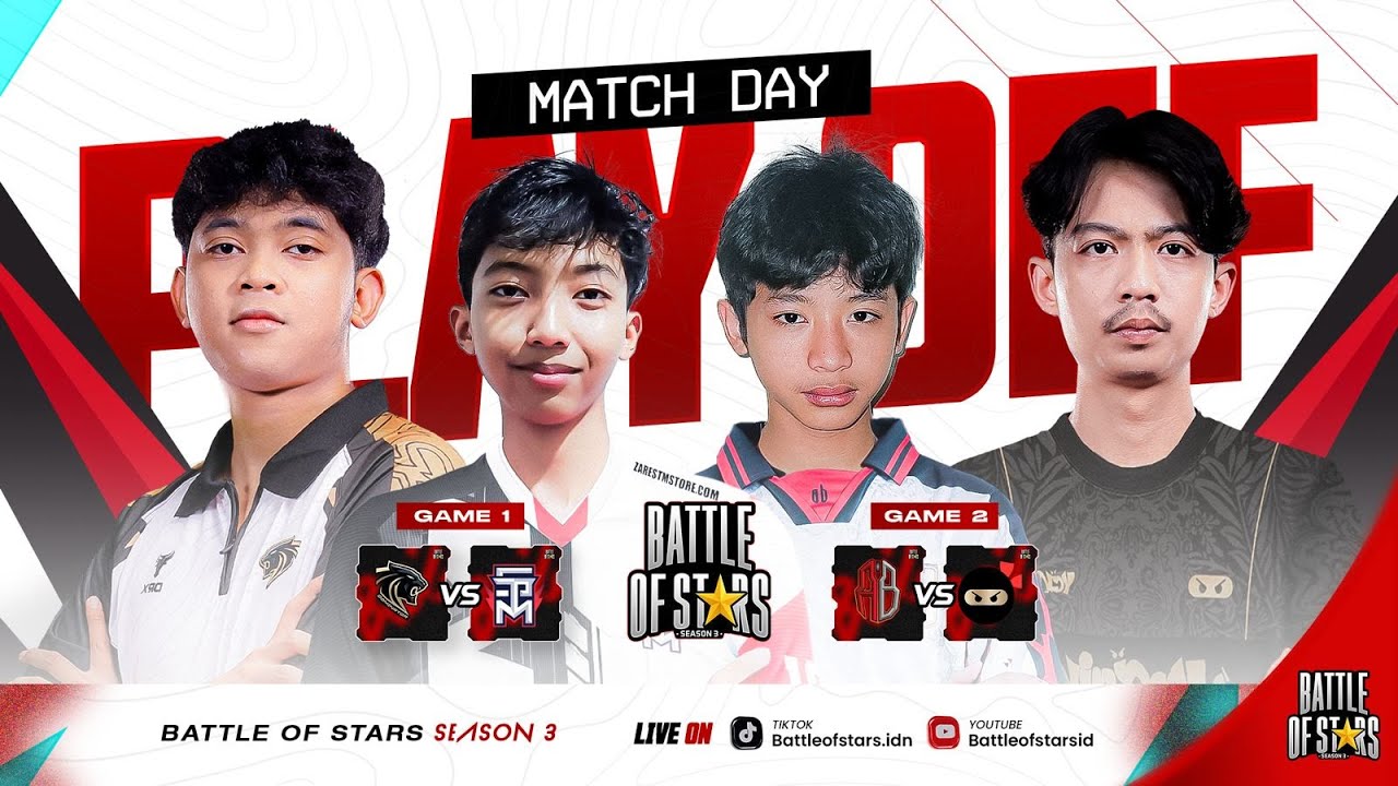 PLAYOFF | BATTLE OF STARS SEASON 3 - DAY 2 - YouTube