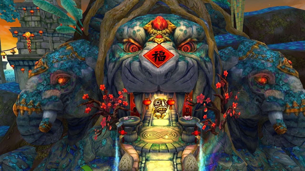 Temple Run 2 Lost Jungle Lantern Festival? - YouTube