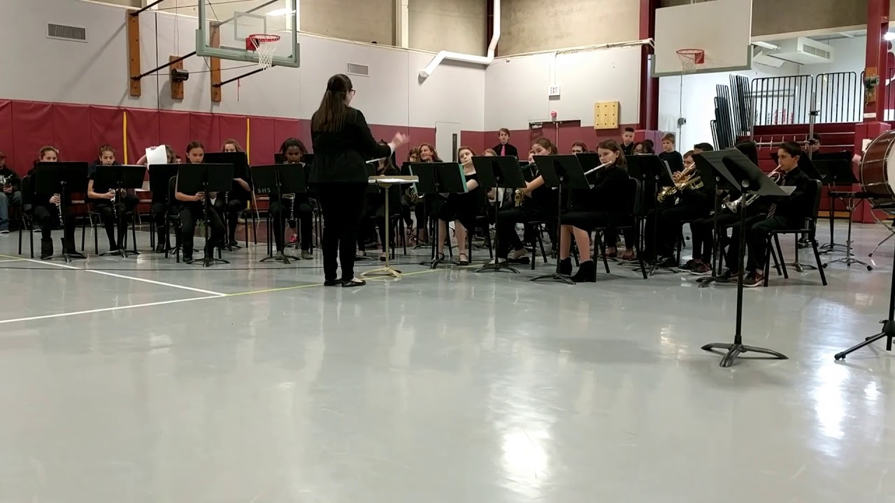 Starsplitter Fanfare- Leicester Middle School Band 2017-2018 - YouTube