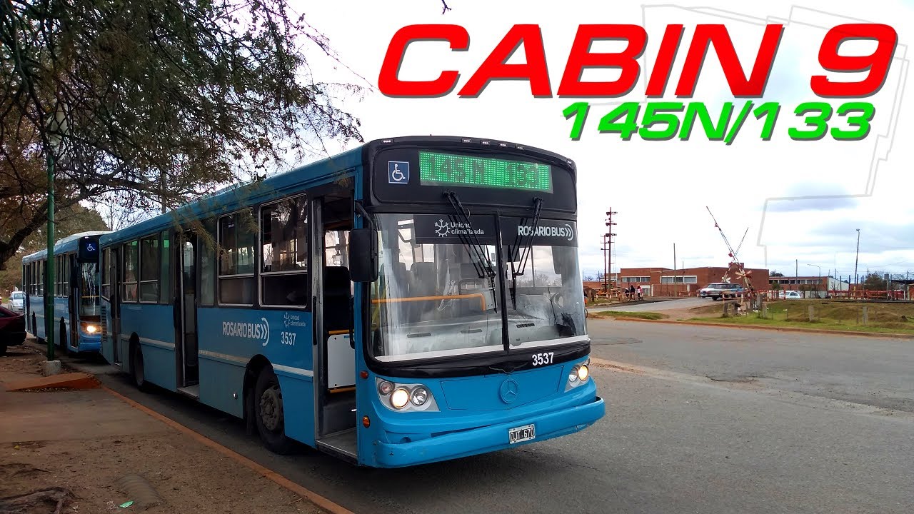 Linea 145N 133 Recorrido a CABIN 9 (Parte 1 - IDA) - YouTube