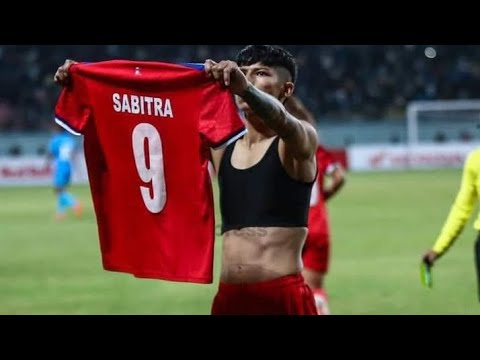 Goal by Sabitra Bhandari (SAMBA) saff championship women's football ...