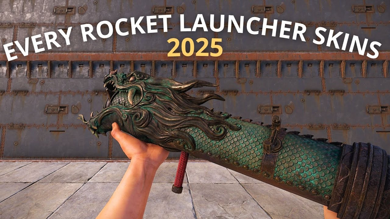 Rust Rocket Launcher Skins 2025 - YouTube