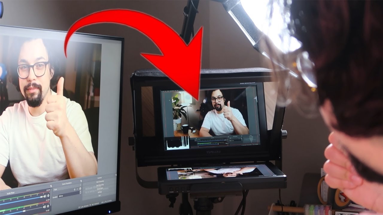 Make EYE CONTACT on zoom calls - 3 LEVELS - YouTube