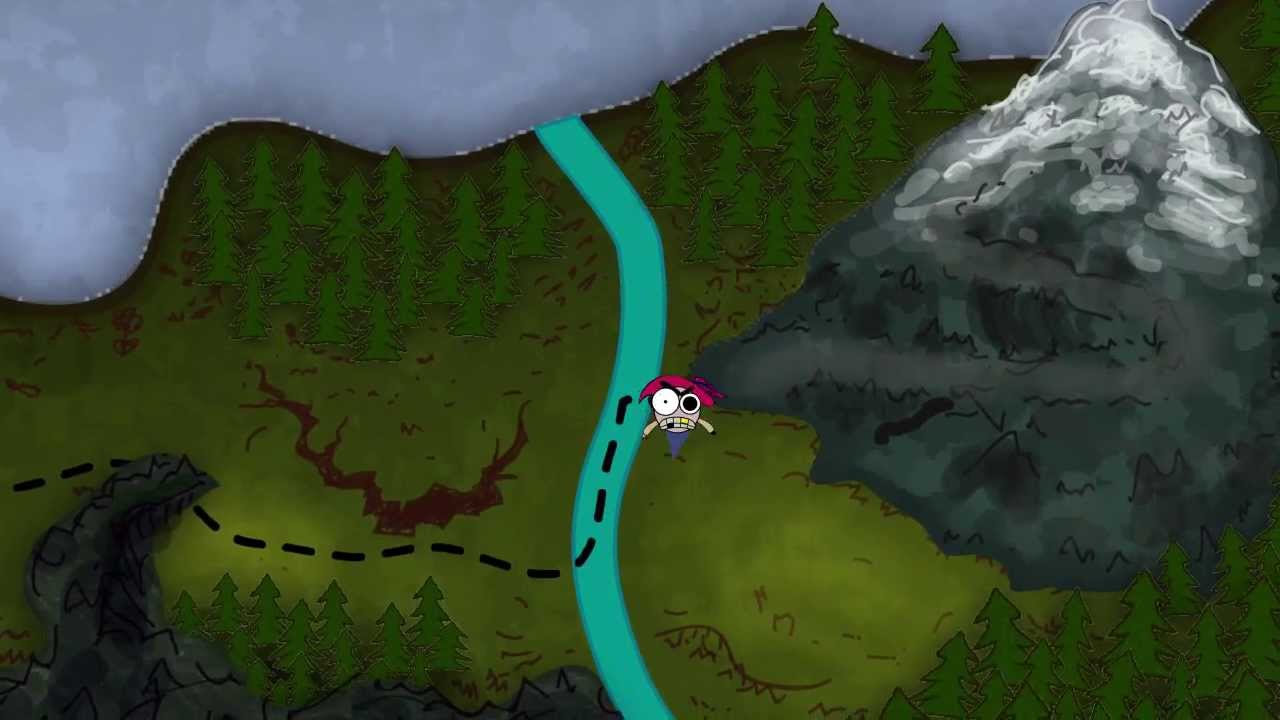 Captain Bluebeard's journey to Neverland animation - YouTube