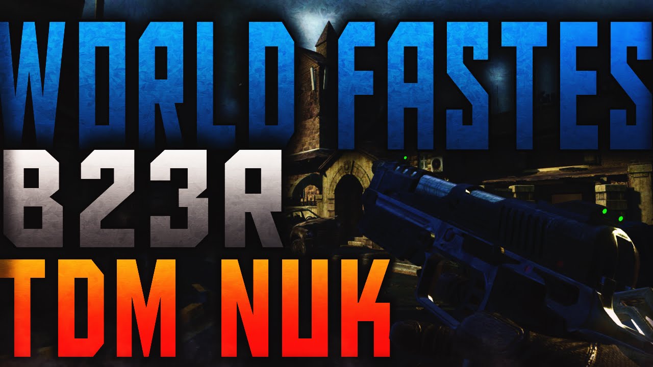 BO2: WORLDS FASTEST B23R SOLO TDM NUCLEAR ON STANDOFF (140 SEC) - YouTube