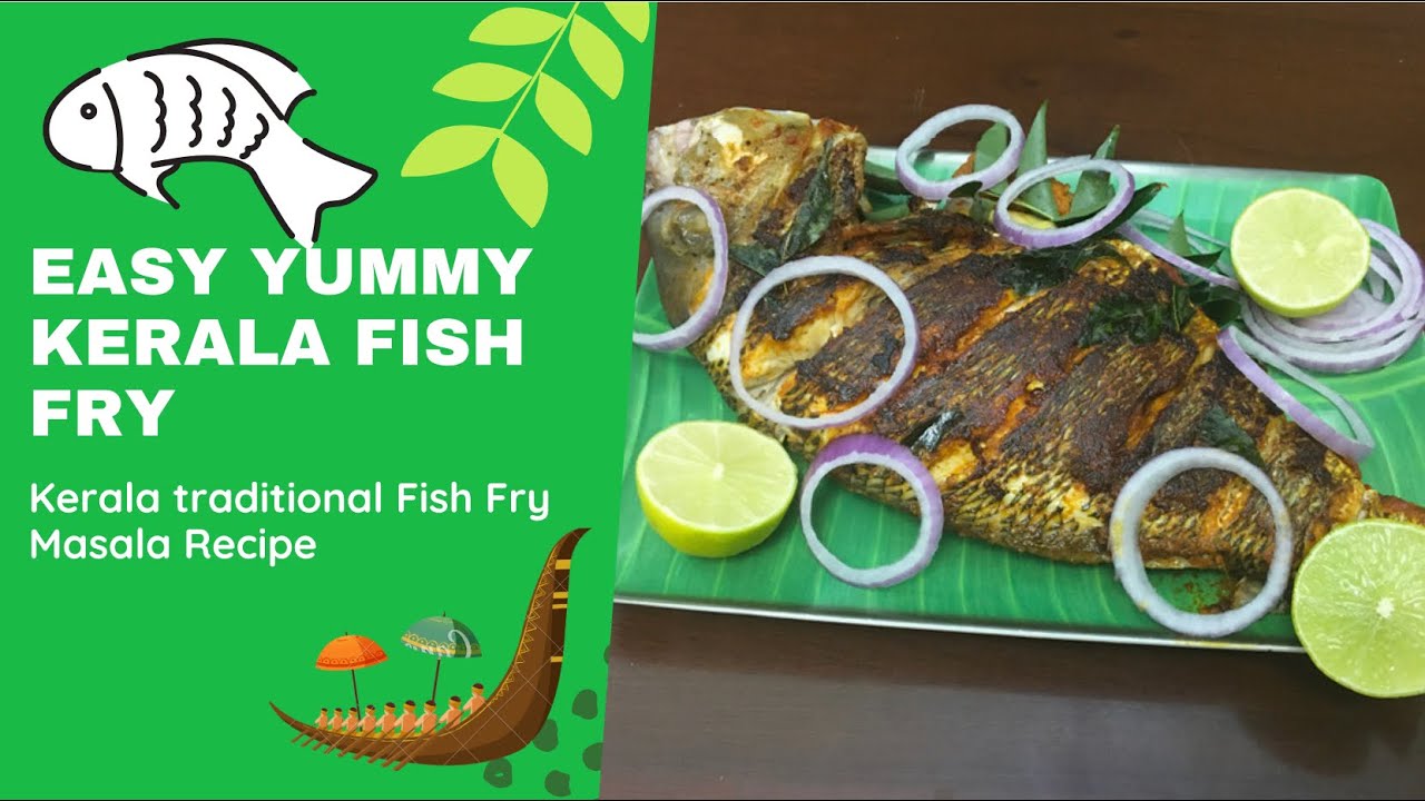 Mouthwatering Kerala Kuttanadan Style Traditional Fish Fry | Nadan Meen ...
