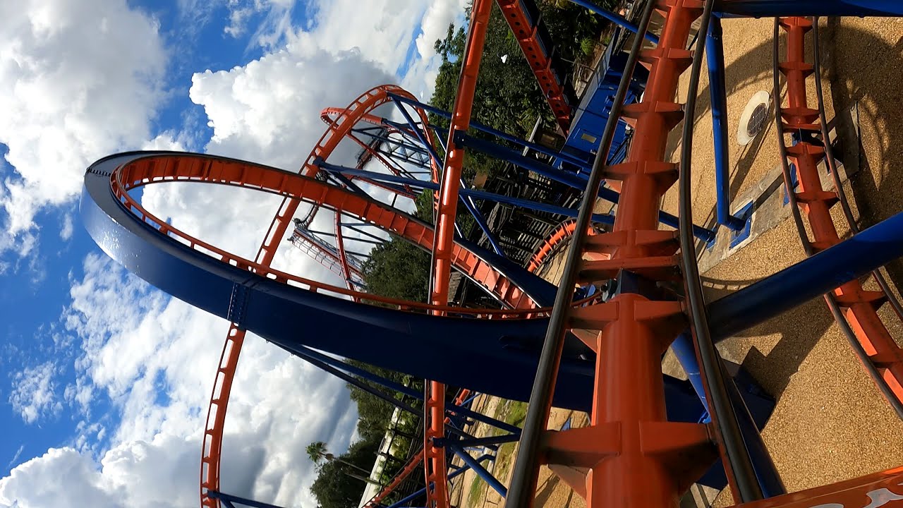 Scorpion [4K] Front Seat POV - Busch Gardens Tampa Bay - YouTube